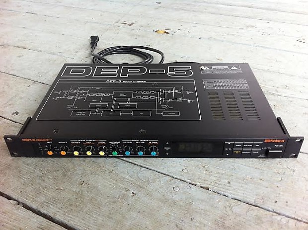 Vintage 1980s Roland DEP-5 Multi-Effects Stereo Rackmount | Reverb