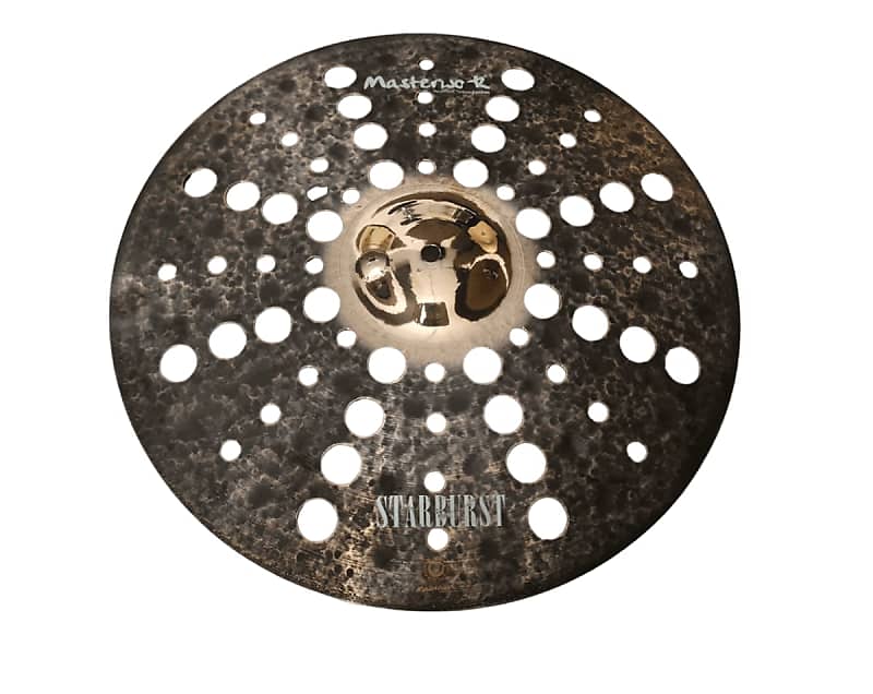 Masterwork Cymbals Starburst 12'' FX Crash (w/ Holes) | Reverb