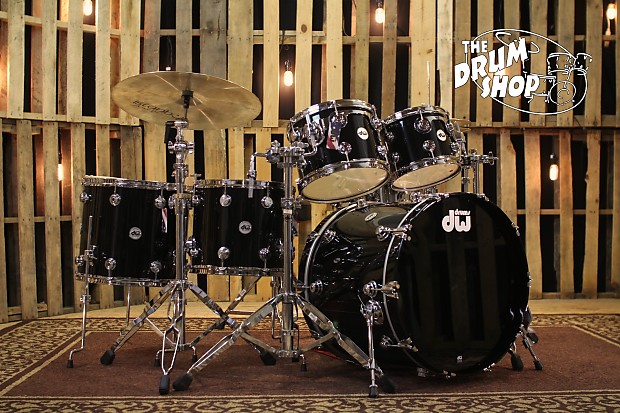 DW Collector's Series Solid Black Lacquer Custom (video demo) | Reverb