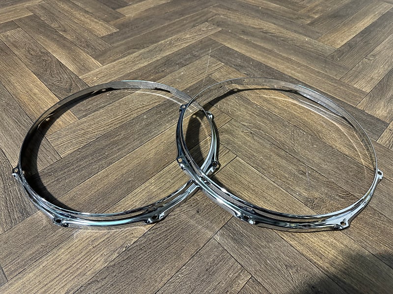 TAMA Sound-Arc Tom Drum 14” 8 Lug Hoops Rims Hardware #MK120 | Reverb