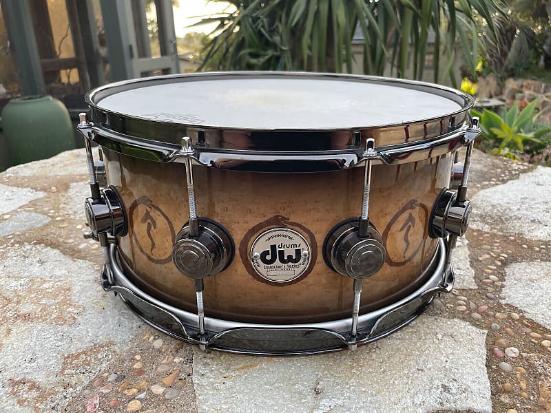 RARE DW Collectors Neil Peart Snakes and Arrows - Birds Eye | Reverb