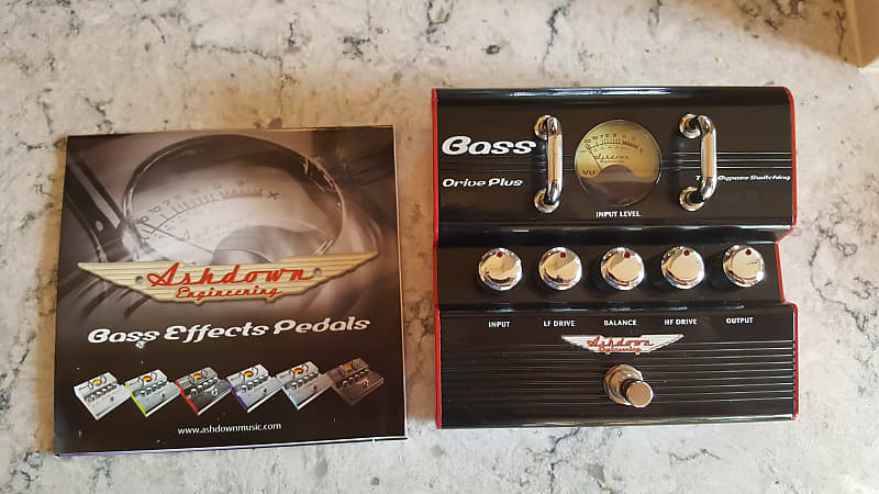 Ashdown Drive Plus Bass Distortion Pedal | Reverb