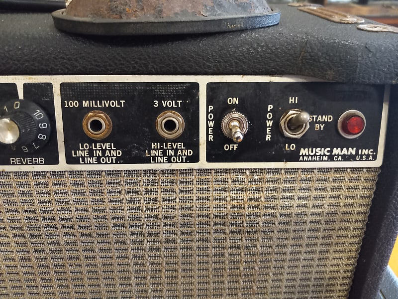 Music Man Amp. Rd 100 70s - Black | Reverb