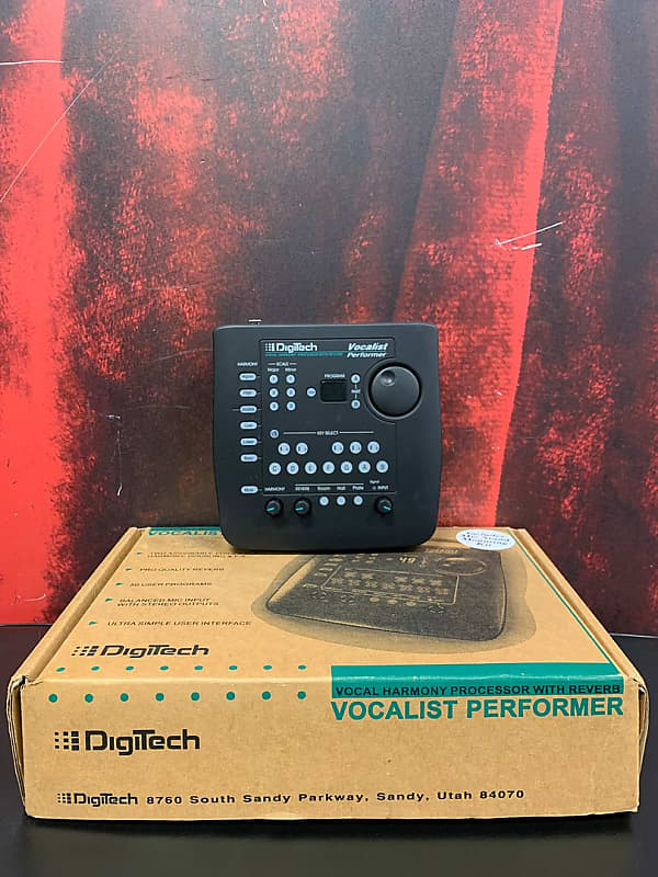 DigiTech VOCALIST PREFORMER Vocal Effects Processor (Houston, | Reverb