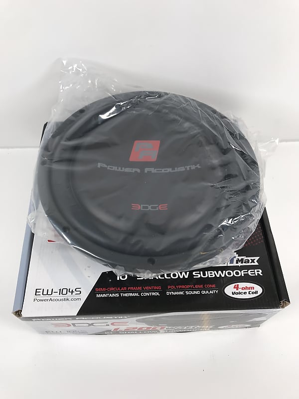 Power Acoustik EW-1045 10” Shallow Subwoofer | Reverb