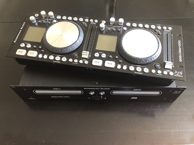 American Audio DCD-Pro 1000 Dual Scratching CD Player black | Reverb