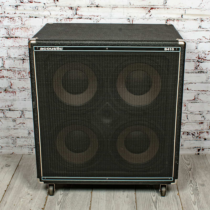 Acoustic - B410 - 4x10 Bass Cabinet - x0278 - USED | Reverb