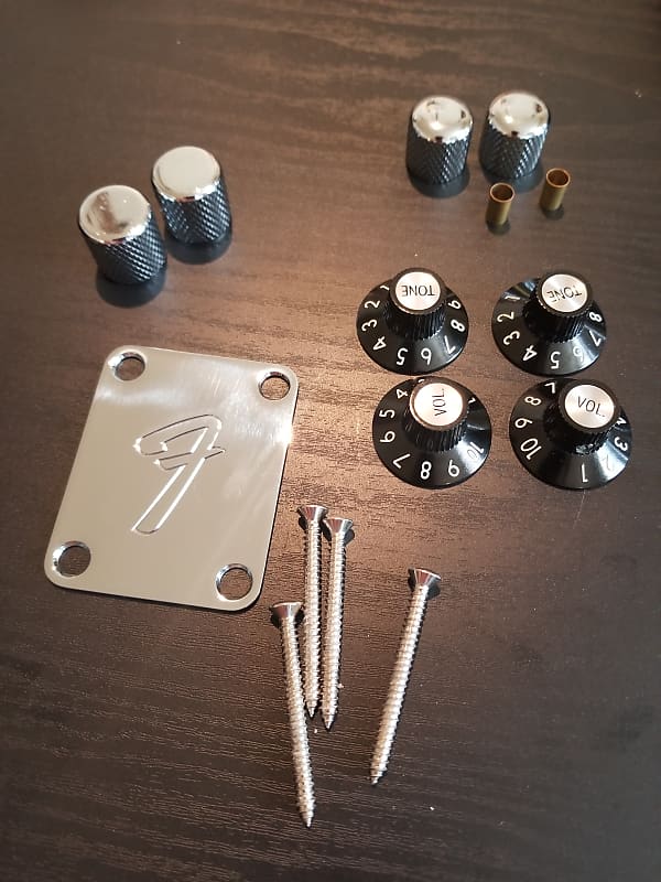 Fender Telecaster Knobs and Neck Plate | Reverb