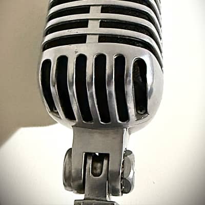 Vintage 1970’s Shure PE55 Dynamic Microphone, works w/cable & | Reverb