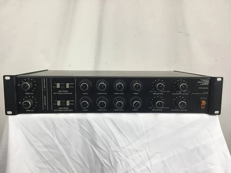 Biamp SR 240 Reverberation System 1980s - Black | Reverb