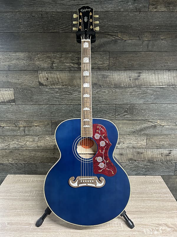 Epiphone Inspired By Gibson J-200 Acoustic-Electric Guitar | Reverb