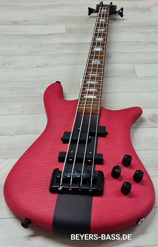 Spector Euro 4 LX, Hyper Red Matte, Limited Edition | Reverb