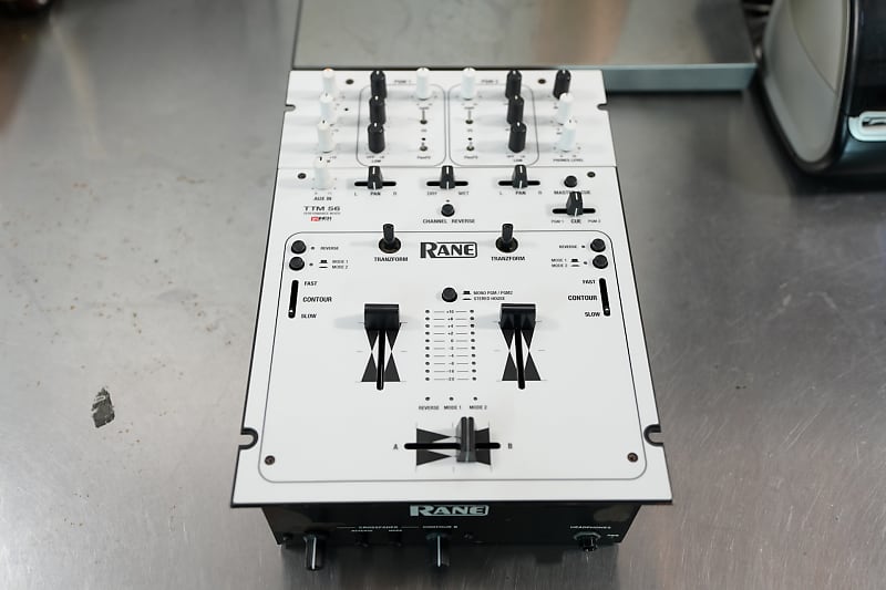 Rane TTM-56 "White" Professional 2-Channel DJ Mixer For Sale! | Reverb