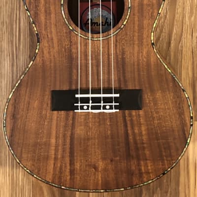 Amahi C13-T All Solid Koa Tenor Cutaway Ukulele | Reverb