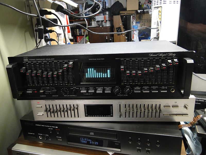 ADC 10 Band Equalizer w Spectrum Analyzer - Sound Shaper | Reverb