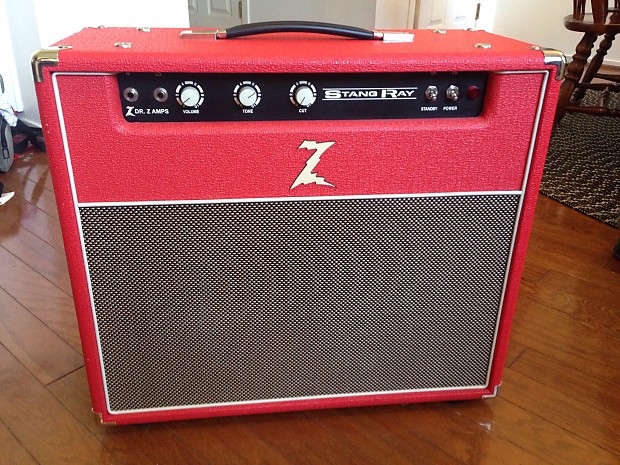 Dr Z Stang Ray Red Tolex Celestion Gold Speaker | Reverb