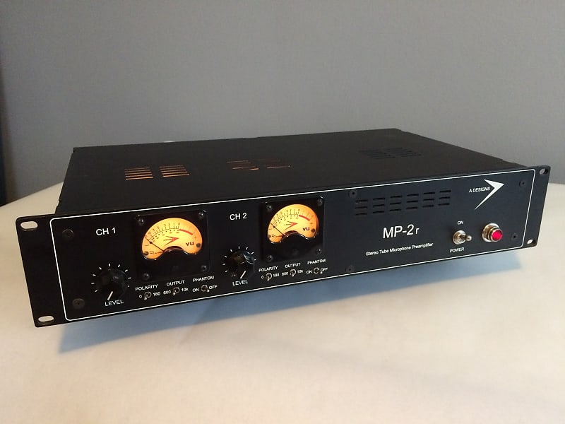 A Designs Audio MP 2 r circa 2003 Black finish | Reverb