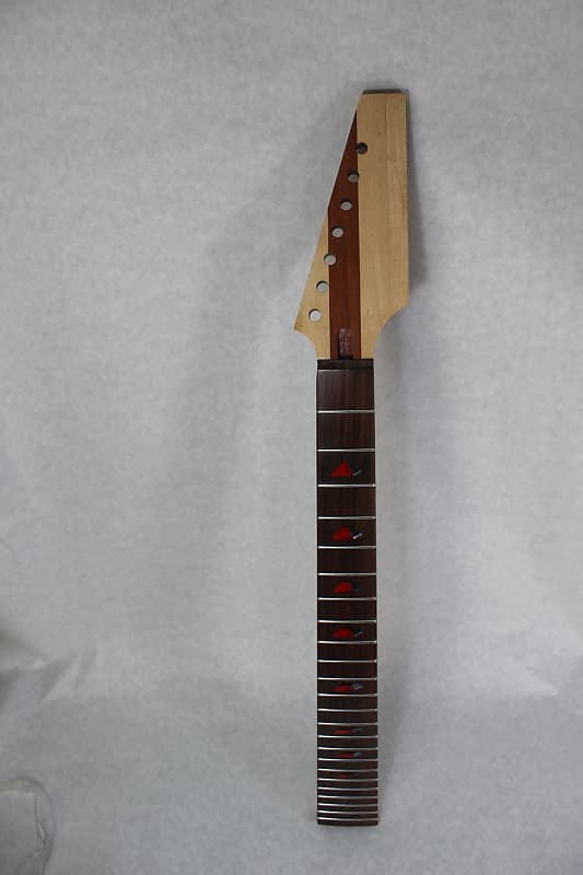 Pyramid Inlay 7 string Neck-Fits Ibanez (tm) Universe bodies | Reverb