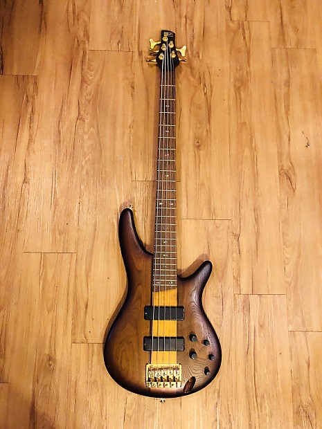 Ibanez SR755 Bartolini MK1 5 String Electric Bass | Reverb