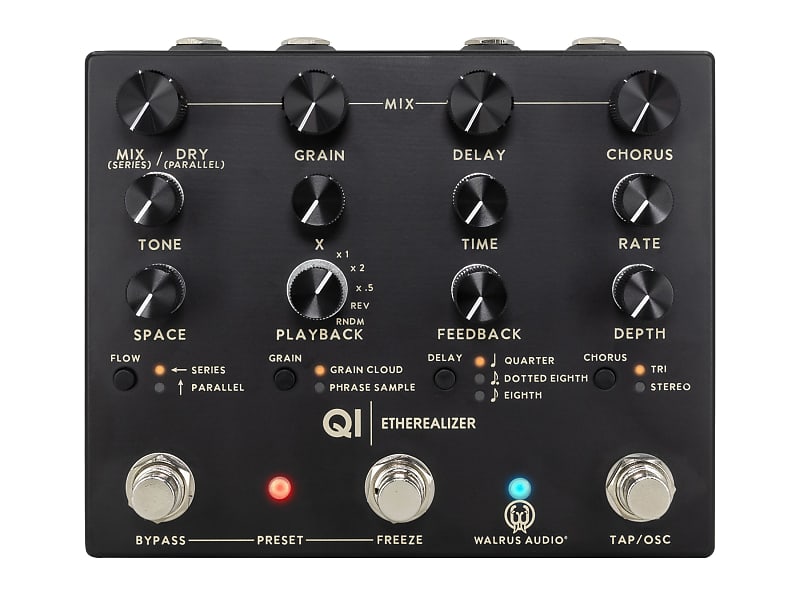 Walrus Audio Qi Etherealizer Stereo Multi-Effects Pedal | Reverb UK