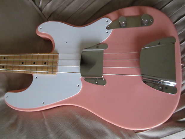Custom Build 54 Precision Tele Style Bass Aged | Reverb Deutschland