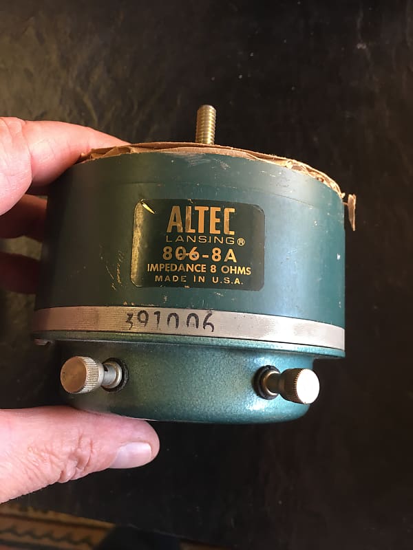 Altec Lansing 806-8A Driver 1960's Green | Reverb
