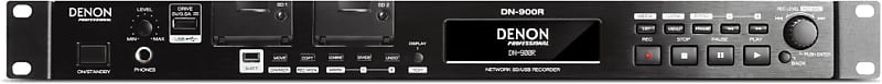 Denon Pro DN900R - Enregistreur audio SD/USB/Dante | Reverb