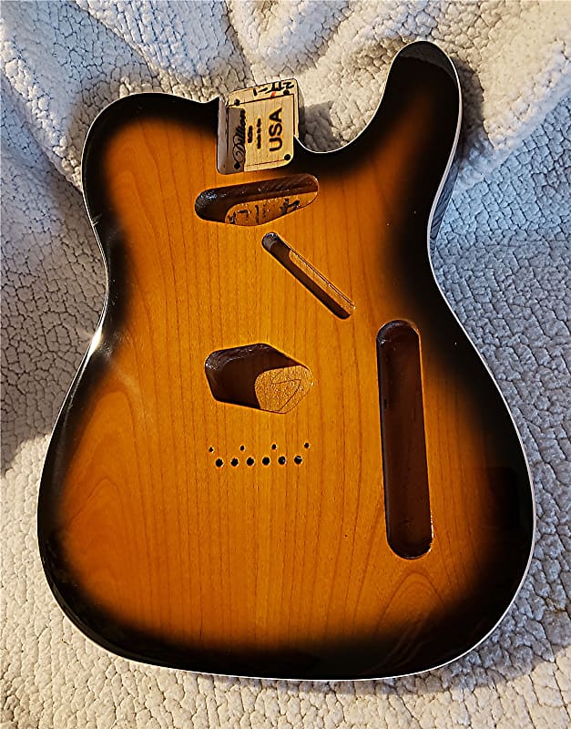 Double bound,USA made Alder body,Ash top. Made to fit a Tele | Reverb