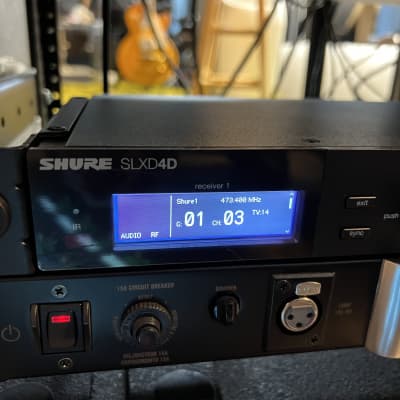Shure Dual Transmitter and Receiver's both vocal and guitar | Reverb