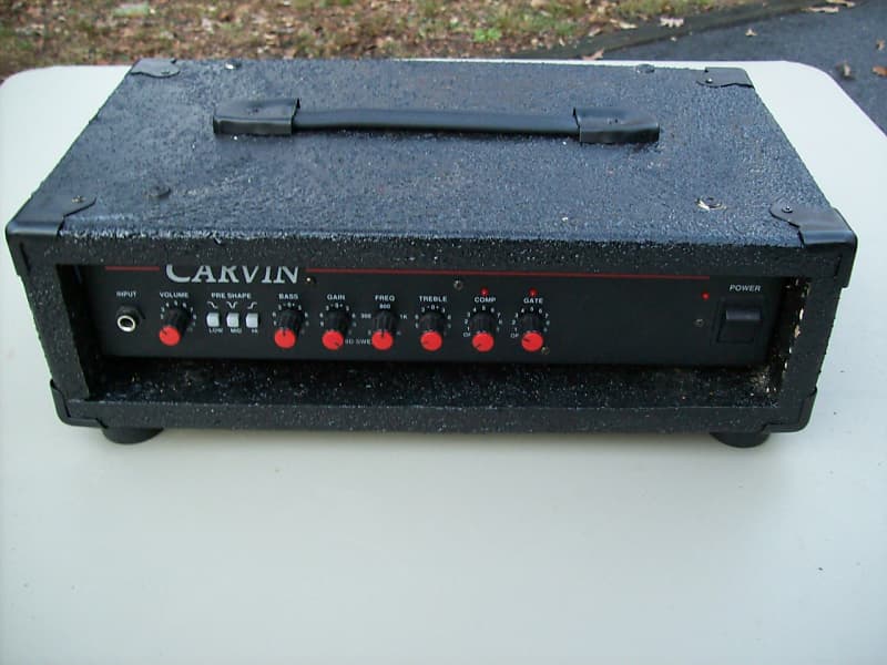 Carvin Pro Bass 100 SS Amp Head, 100 watt @ 4 ohm USA | Reverb