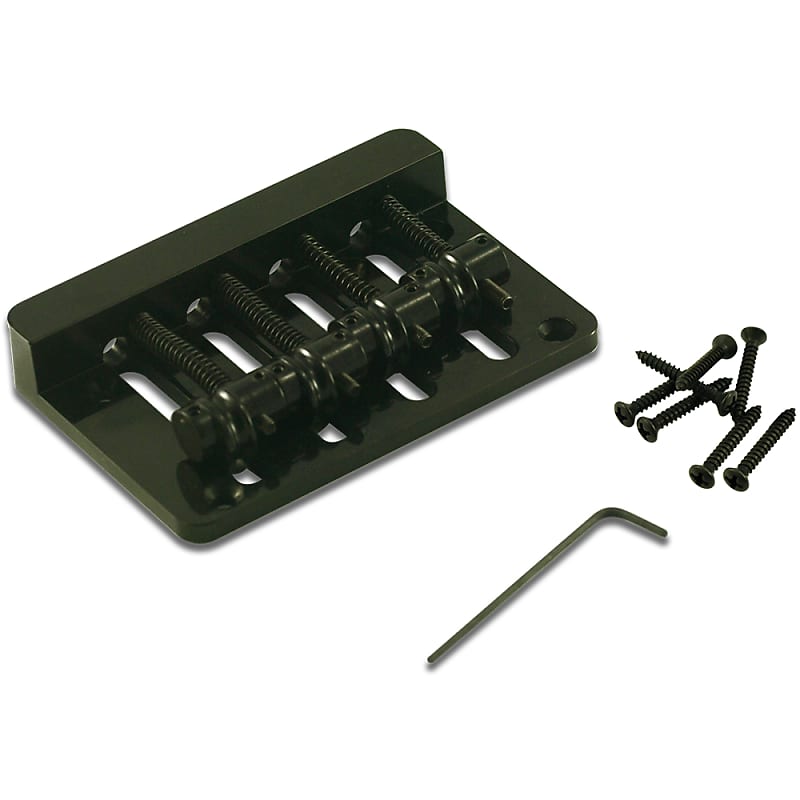 WD BP4-BK Solid Brass 4 String Bass Bridge | Reverb