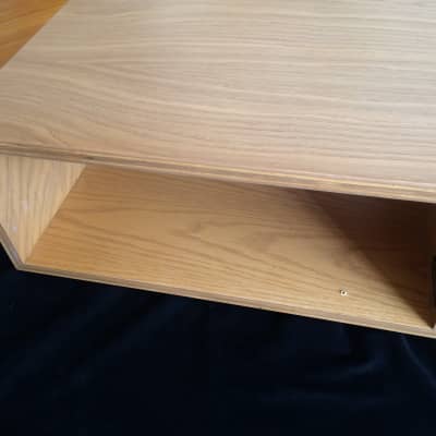 2 x Audiorax 4 Space Wood Studio Racks Natural | Reverb