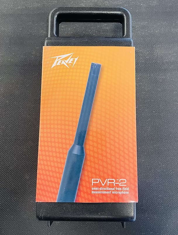 Peavey PVR-2 Black Measurement Microphone | Reverb