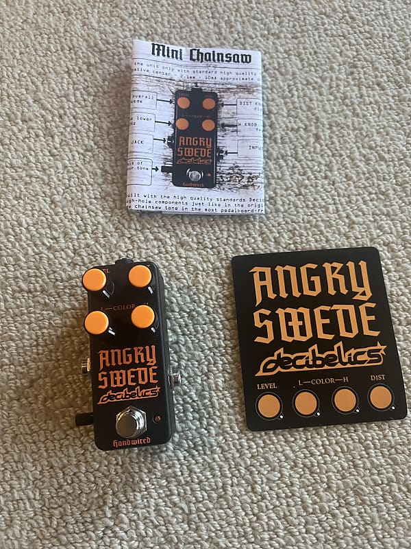Decibelics Angry Swede - HM-2 Clone Chainsaw tones | Reverb