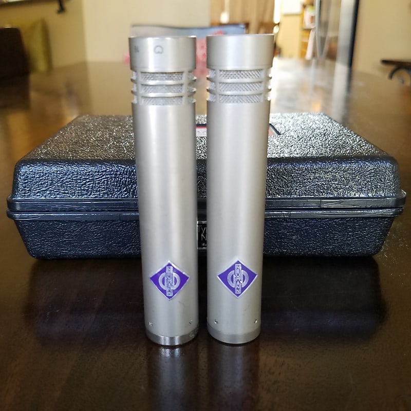 Neumann Pair Of KM 84 I Condenser Microphones W/Case | Reverb España