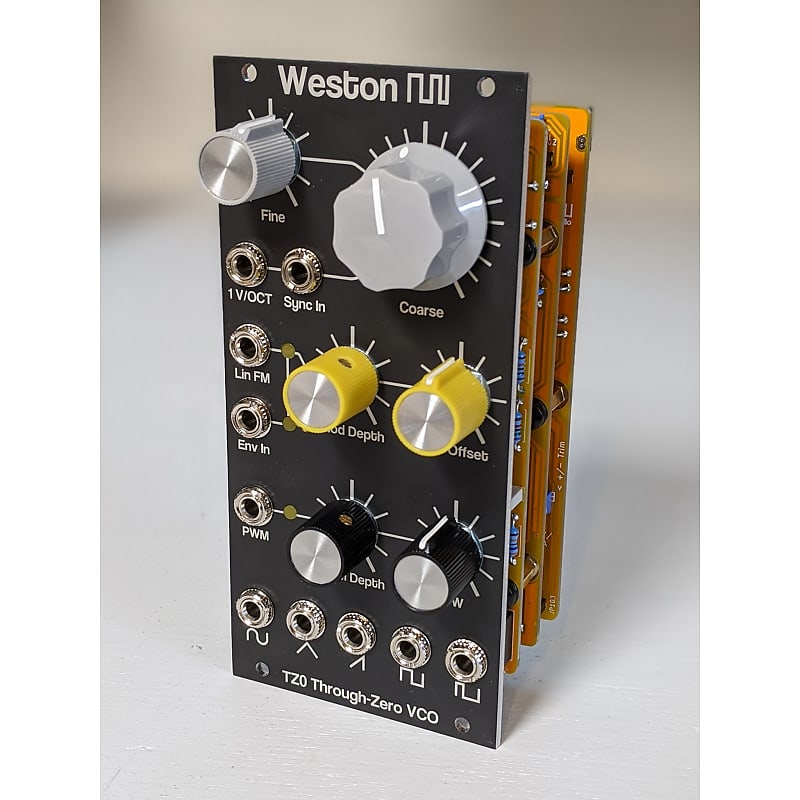 Weston TZ0 Analog Thru-Zero VCO Eurorack Module, Hand Built | Reverb