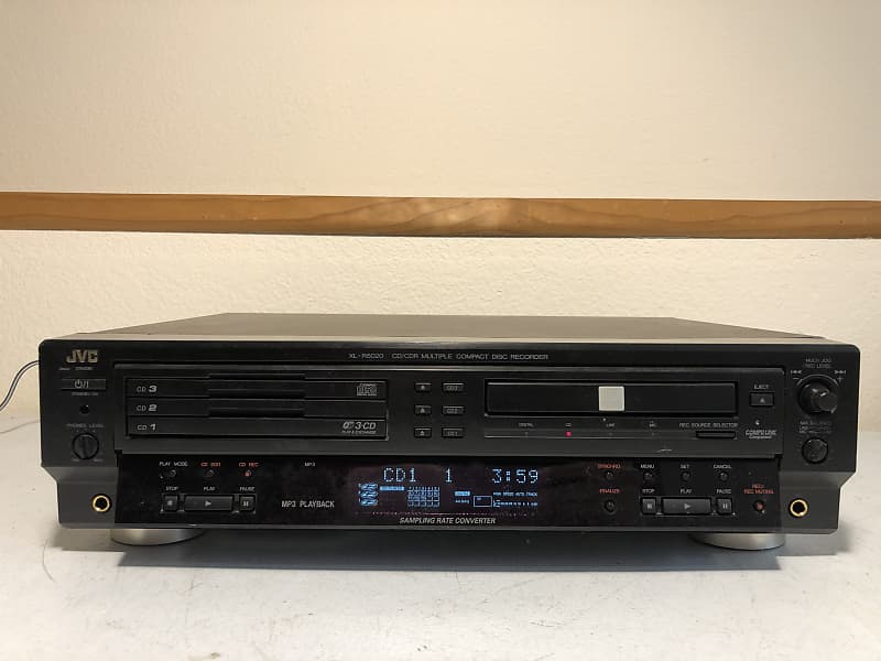 JVC XL-R5020BK CD Recorder 3 Compact Disc Changer HiFi Stereo | Reverb