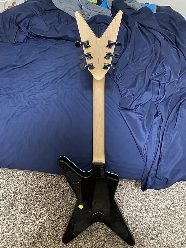 Dean MLX Flame Maple 2010s Charcoal Burst | Reverb