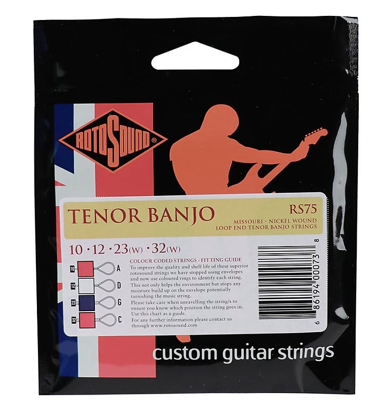 Rotosound Traditional Instruments String Set Tenor Banjo | Reverb