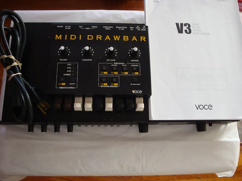 VOCE V3 MODULE + DRAWBAR COMBO | Reverb