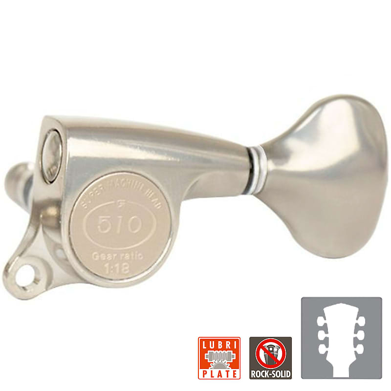 NEW Gotoh SGS510Z-S5 L3+R3 Set Mini Tuners 1:18 Ratio 3x3 - | Reverb