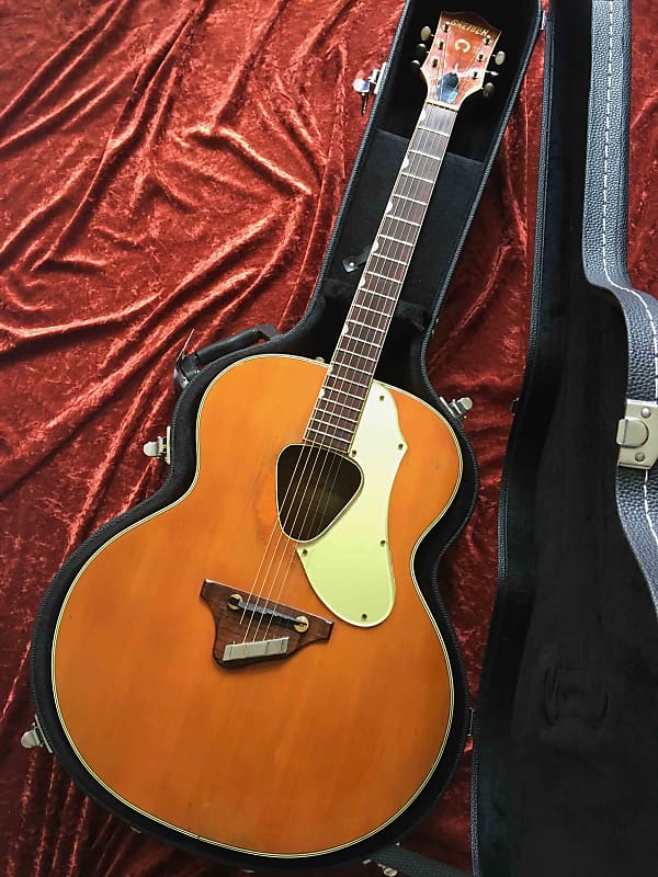 1962 Gretsch G6022 Rancher Jumbo Acoustic Guitar Western | Reverb