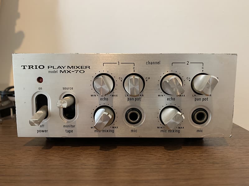 Trio Play Mixer Model MX-70 with Two Spring Reverb Tanks | Reverb