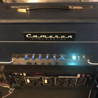 2018 Mark Cameron Ocean Blue 100% custom amplifier | Reverb
