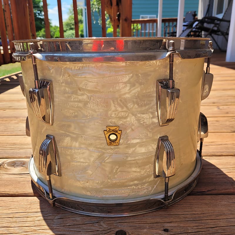 Vintage Ludwig 1963 Classic 9x13 Rack Tom w Pre Serial | Reverb