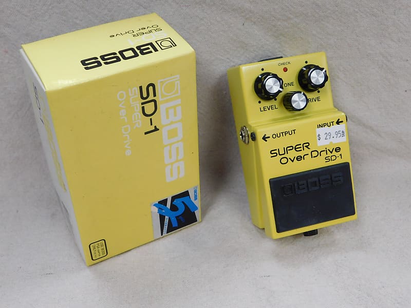 Boss SD-1 Super Overdrive *Ships in Original BOX! | Reverb