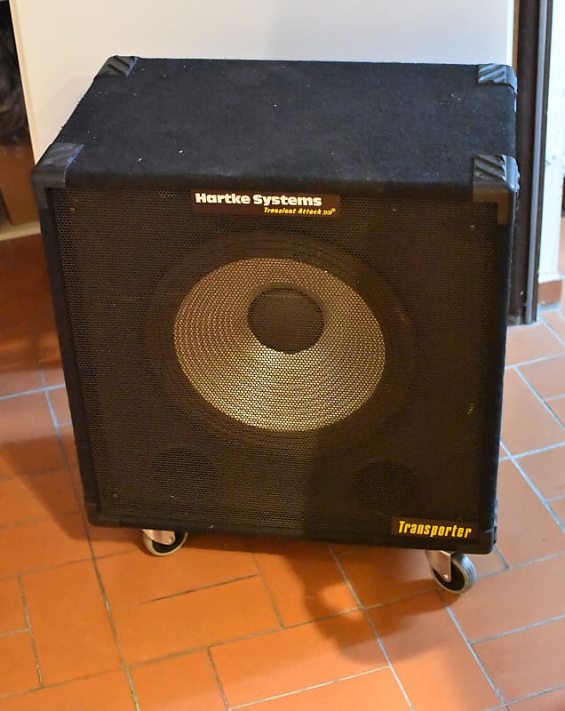 Hartke Transporter 115 Bass Cabinet mid-90s - black [Pick-up | Reverb