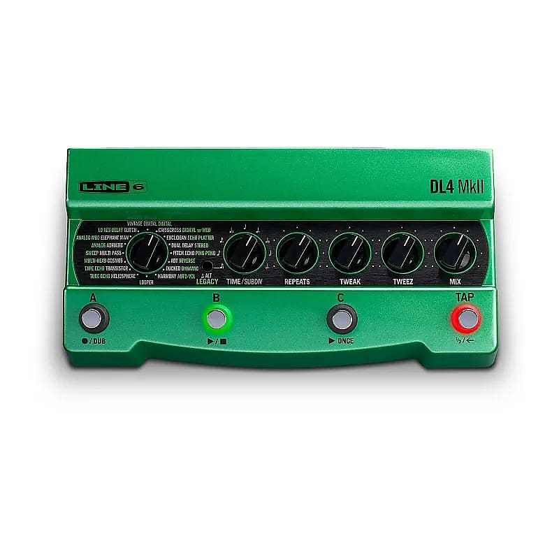 Line 6 DL4 MkII 2022 Delay Looper Green / Black | Reverb