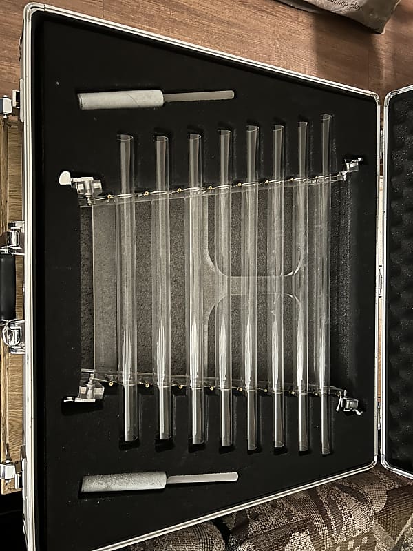 Crystalophone With mallets and case great shape | Reverb