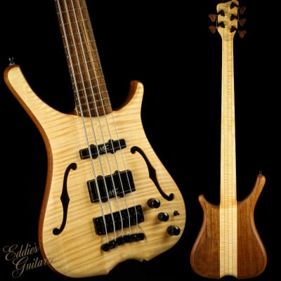 2015 Carl Thompson Custom 5 String Electric Bass Guitar | Reverb
